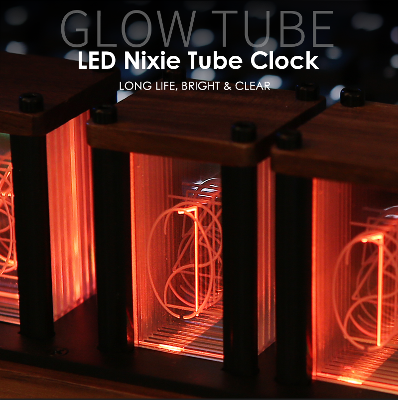 DIY RGB LED Nixie Tube Clock - Meilleurs cadeaux de décoration ...